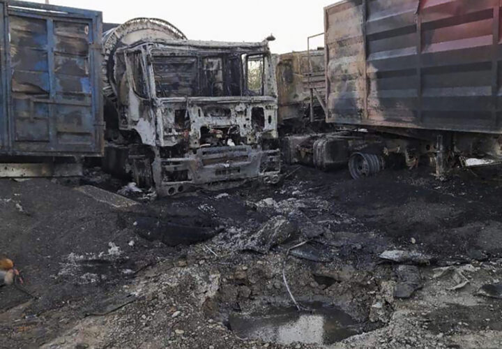 Ukrainian attack damages 2 ships, injures 24 people and sets port on ...
